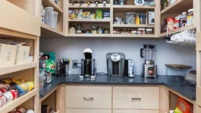 Kitchen Pantry Design: 100+ Ideas on Design, Layout, Lighting, Placement