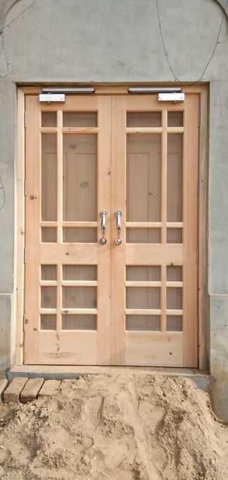 45+ Bedroom Door Designs For Your Home: Glass, Wood, Teak Wood Pattern