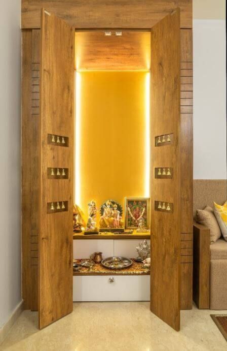 30+ Mandir Design Ideas: Tips for DIY, Popular Designs
