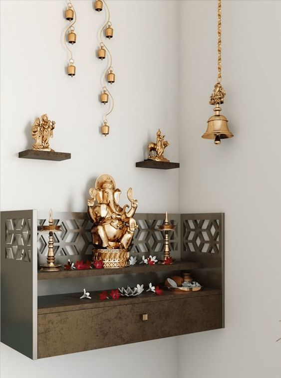 30+ Mandir Design Ideas: Tips for DIY, Popular Designs