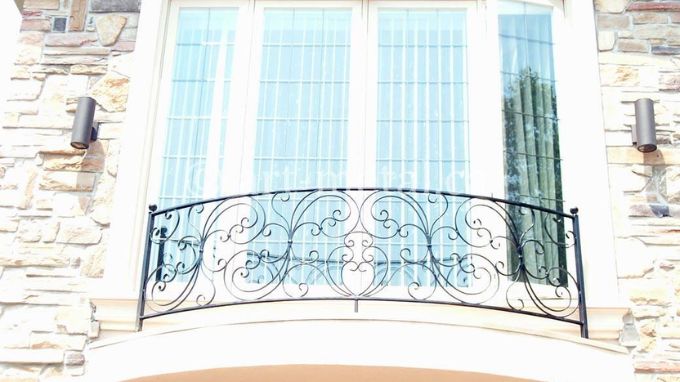 Trending steel railing designs for balcony, stairs and house front in 2024