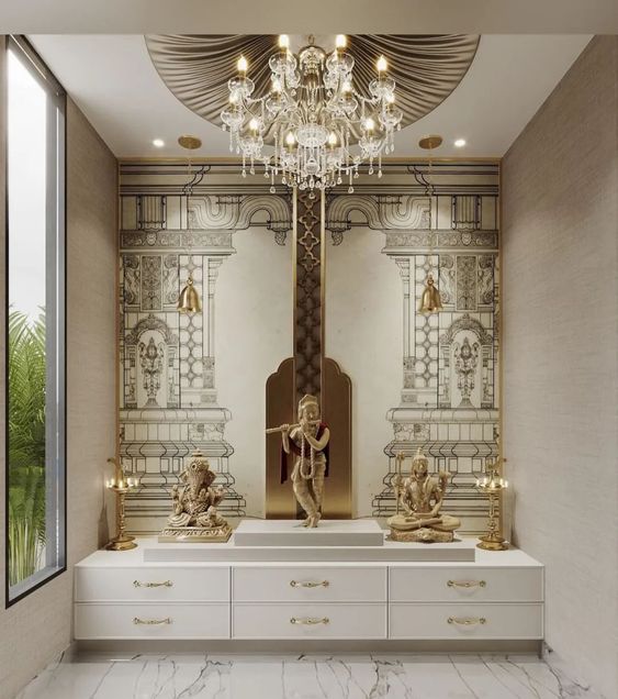 30+ Mandir Design Ideas: Tips for DIY, Popular Designs