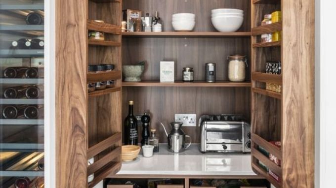 Kitchen Pantry Design: 100+ Ideas on Design, Layout, Lighting, Placement