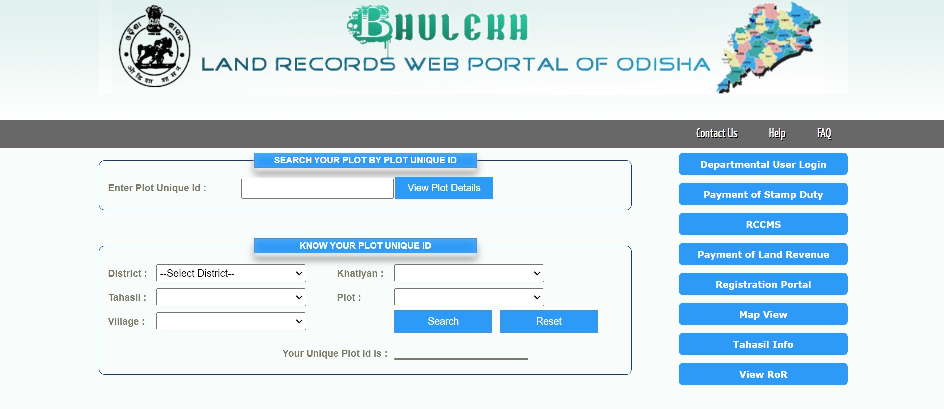 Bhulekh Odisha 2024: Search land records, Plot Details, Village Map and Bhunaksha online