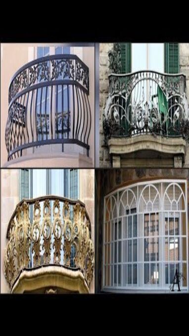 Railing Design (Photos): 45+ Steel, Iron Railing Design For Balcony ...