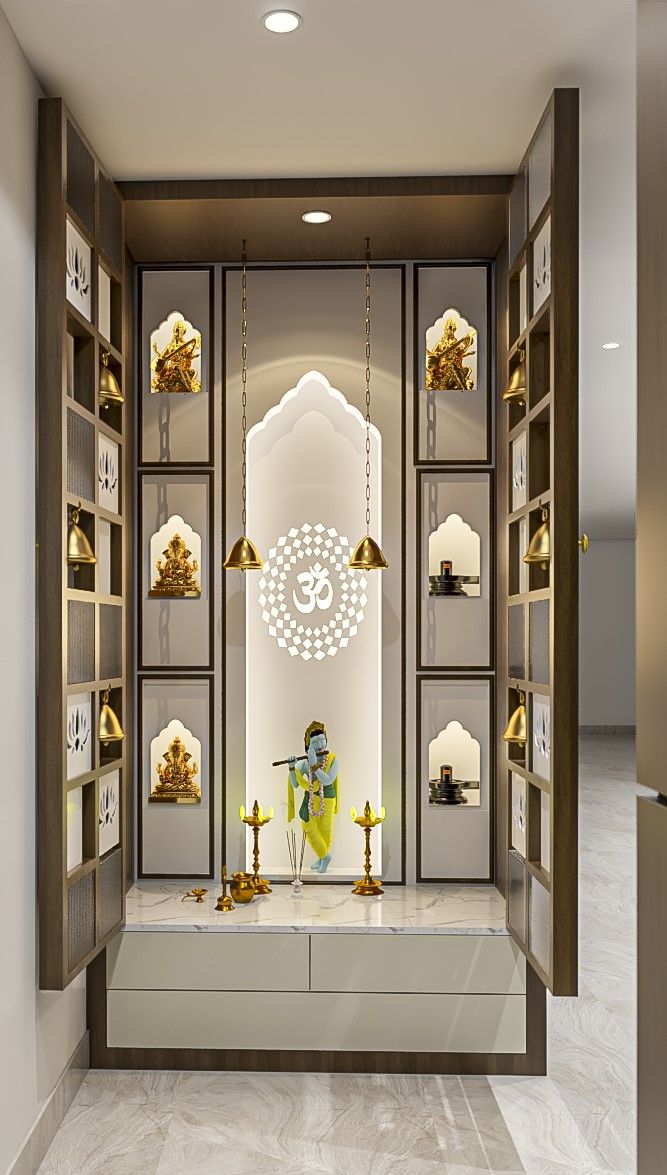 30+ Mandir Design Ideas: Tips for DIY, Popular Designs