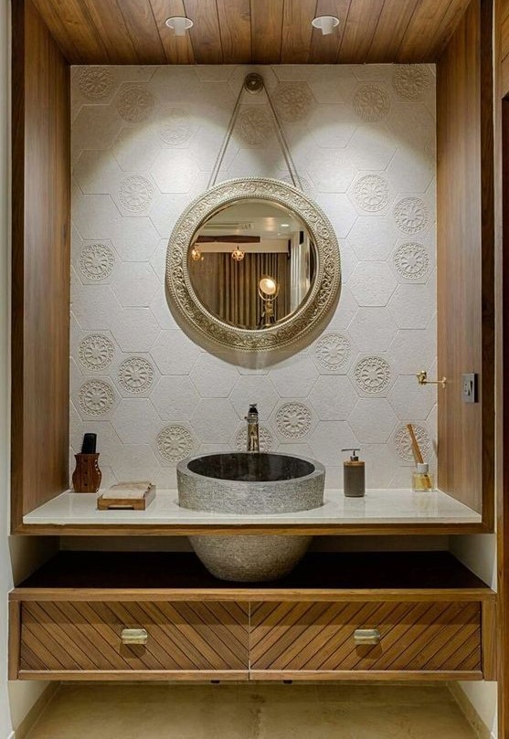Wash Basin Design: 65+ Washing Space Ideas for Bathroom, Dining Area ...