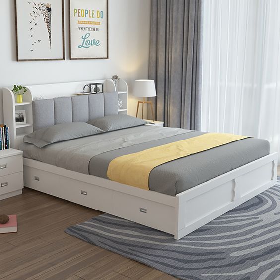 60+ Bed Designs For Bedroom trending in 2024: Wooden, Box, Children ...