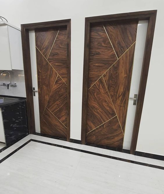 Latest plywood door design trending in 2024