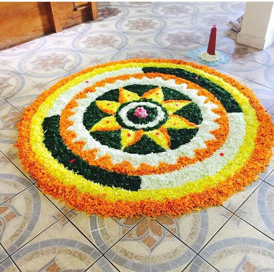 35+ Pookalam Designs for Onam 2025: Traditional & Simple Designs with ...