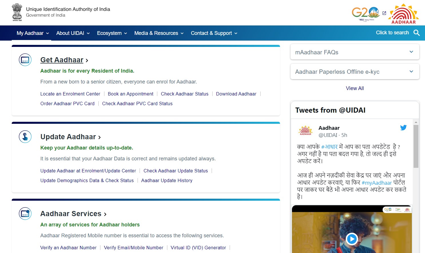Aadhaar Card Address Change in 2024: How to do Online, Offline, Via Post