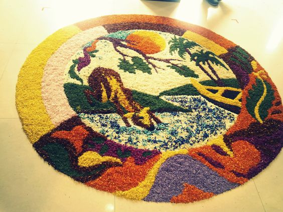 35+ Pookalam Designs for Onam 2025: Traditional & Simple Designs with ...