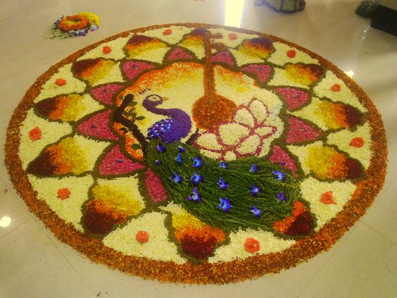 35+ Pookalam Designs for Onam 2025: Traditional & Simple Designs with ...