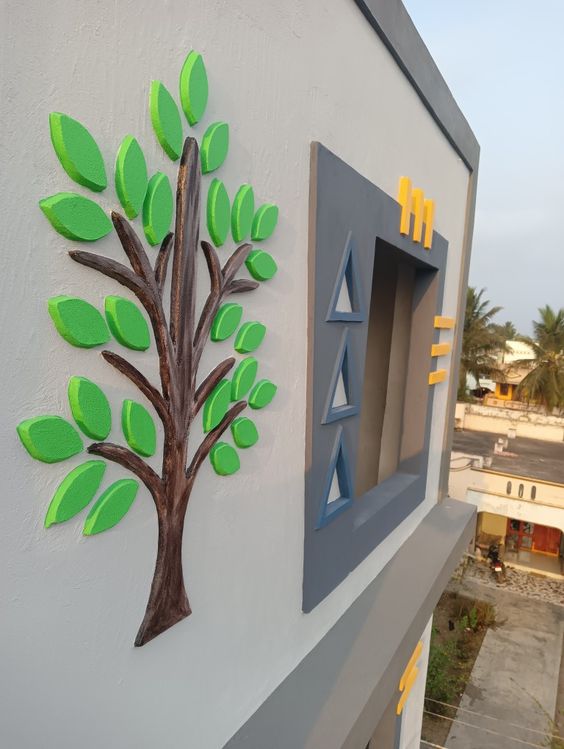 15+ Wall Elevation Flower Design Ideas For Your Home, Trending in 2024