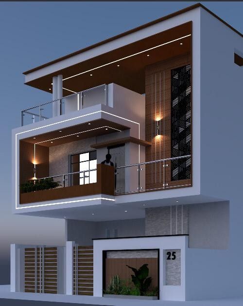 Building Front Design Top 35 Front Wall Design In Indian House