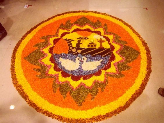 35+ Pookalam Designs for Onam 2024: Traditional & Simple Designs with ...