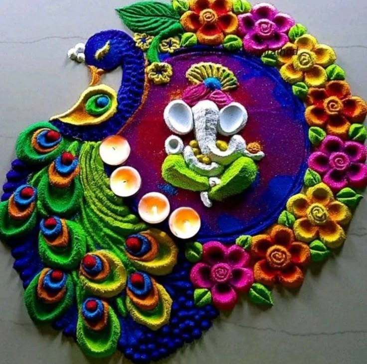 40+ Simple rangoli designs for Diwali 2025: Beginners, free hand designs