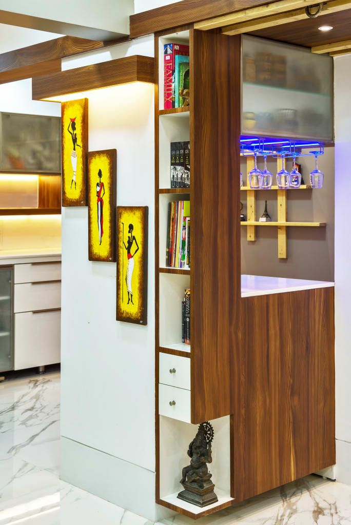 25+ Ideas for Partition Design Between Living-Dining Room without ...