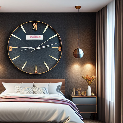 35+ Wall Clock Design For Bedroom, Living Room, Office and Best Vastu ...