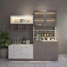 25+ Stunning Crockery Unit Design For Your Kitchen, Dining Room