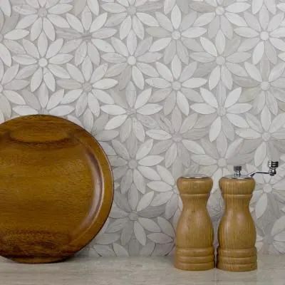 Flower Tiles Design: 20+ Ideas to add floral decor in your bathroom ...