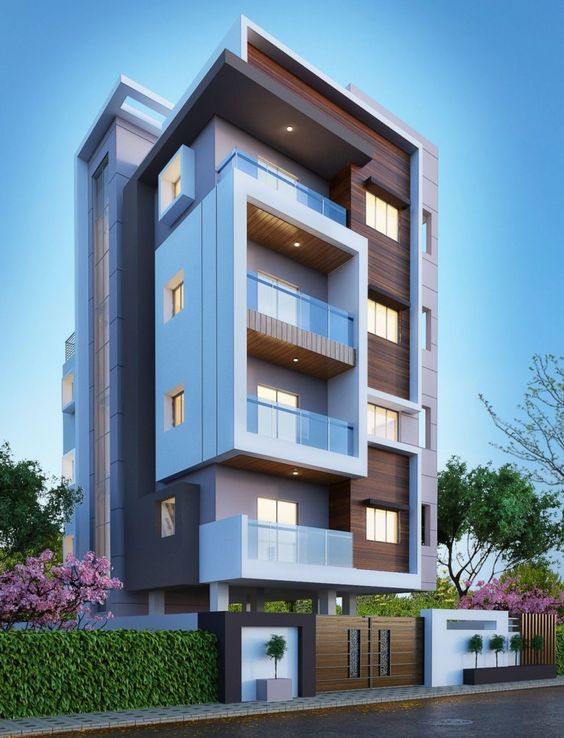 20+ Modern 4 floor Building Design Ideas Trending Right Now