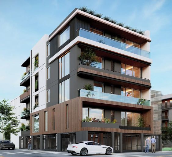 20+ Modern 4 floor Building Design Ideas Trending Right Now