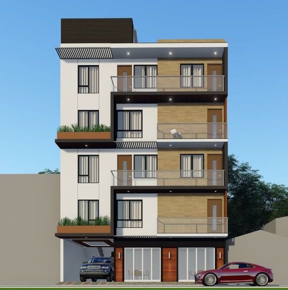 4 Floor House Design In Village Infoupdate