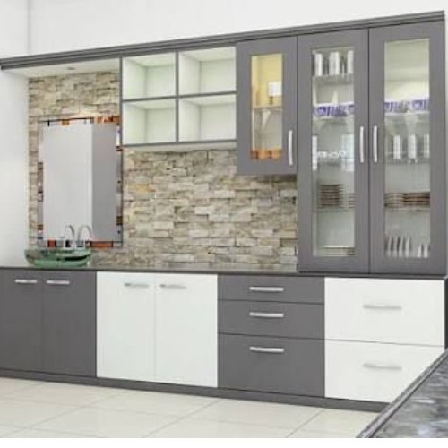 25+ Stunning Crockery Unit Design For Your Kitchen, Dining Room