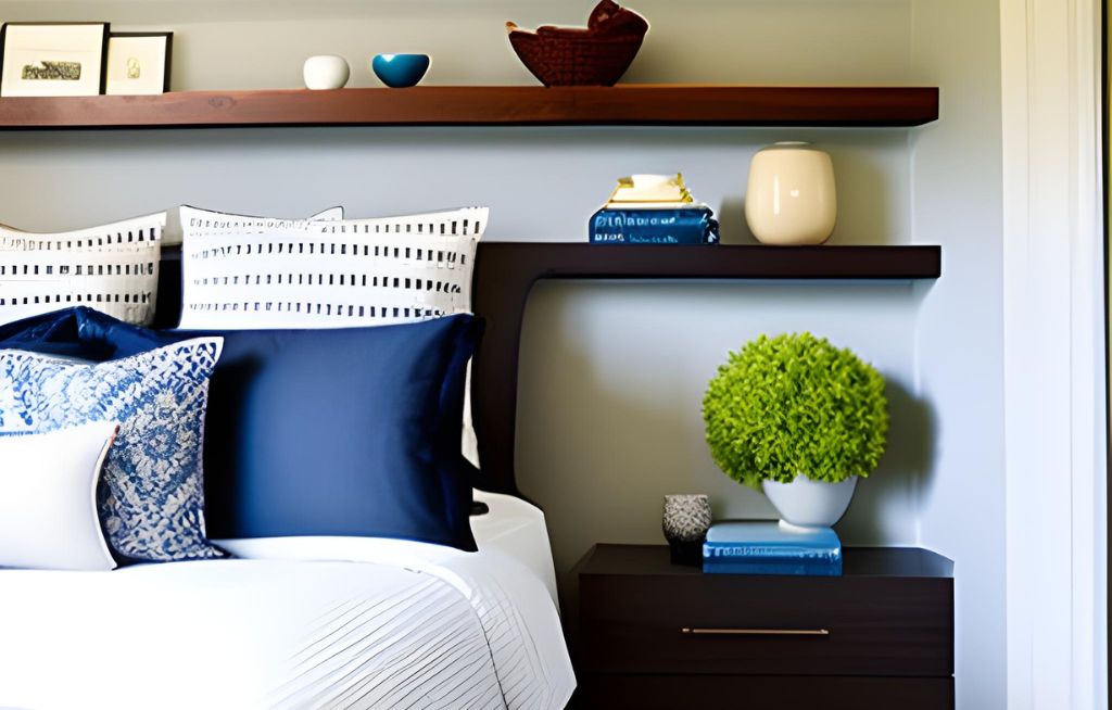 20+ Wall Shelves Design For Bedroom With Right Placement, Modern Pattern