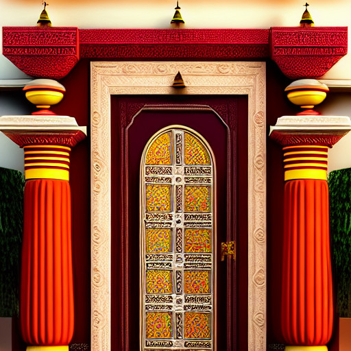 35+ Pooja Room Door Designs For Your Mandir at home