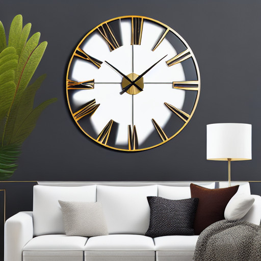 35+ Wall Clock Design For Bedroom, Living Room, Office and Best Vastu ...