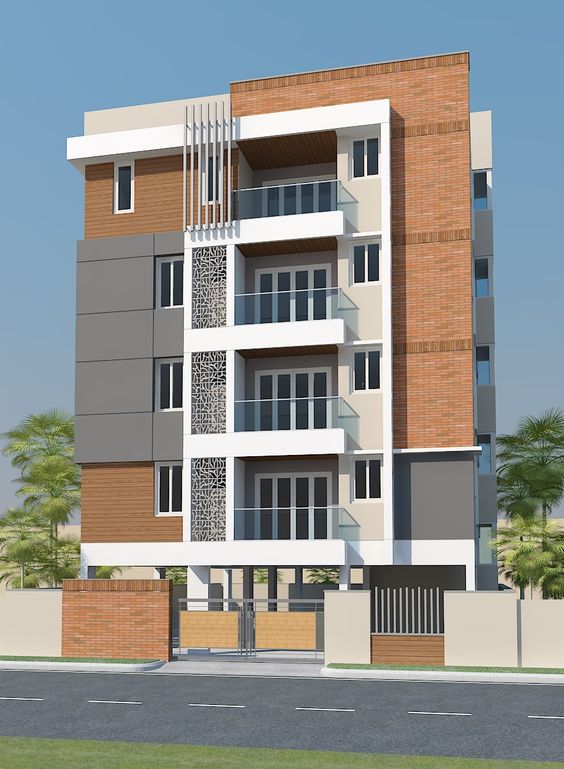 20+ Modern 4 floor Building Design Ideas Trending Right Now