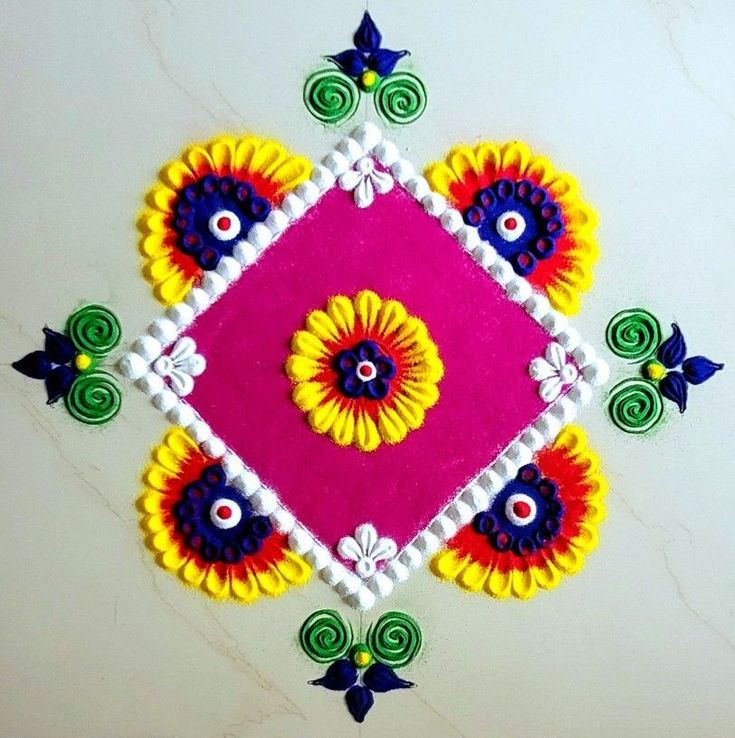 40+ Simple rangoli designs for Diwali 2025: Beginners, free hand designs