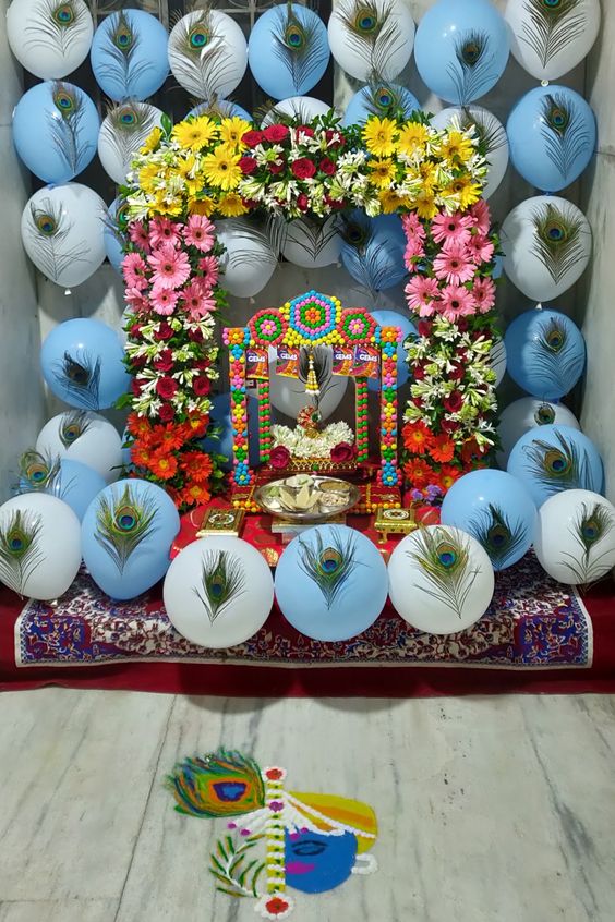 90+ Janmashtami Decoration Ideas for Bringing Festivity Home in 2024