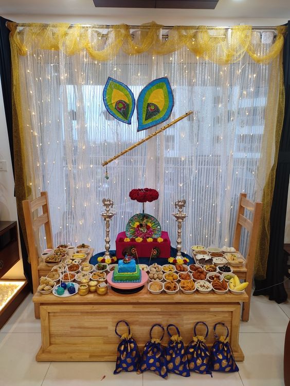 90+ Janmashtami Decoration Ideas for Bringing Festivity Home in 2024
