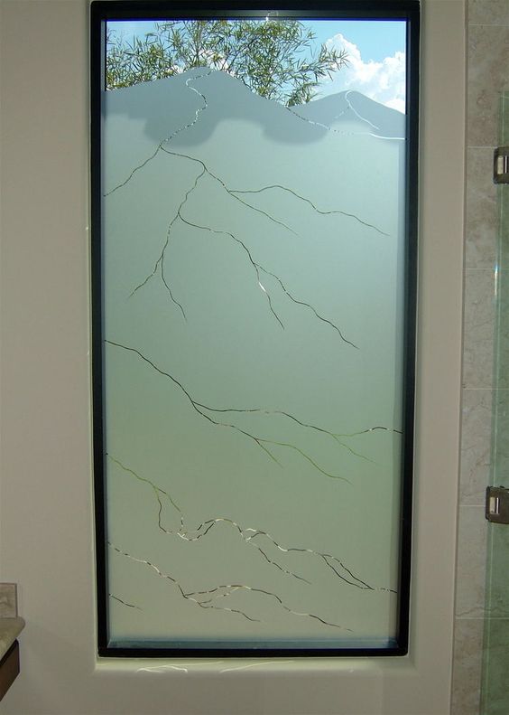 30+ Frosted Glass Designs For Main Doors, Pooja Room, Kitchens, Bathroom
