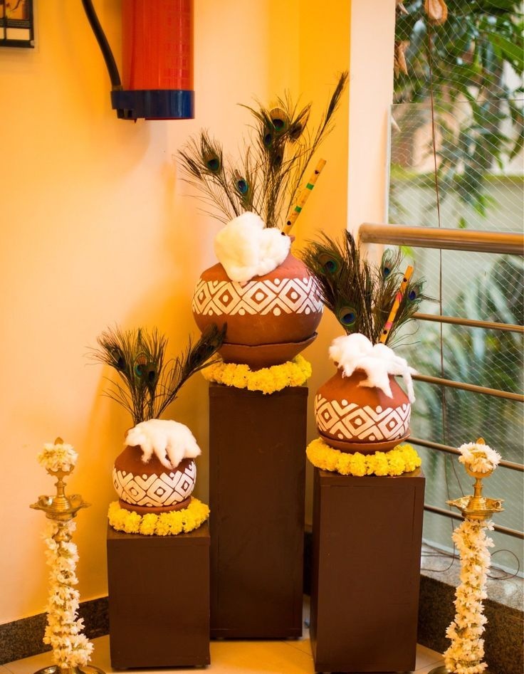 90+ Janmashtami Decoration Ideas for Bringing Festivity Home in 2024