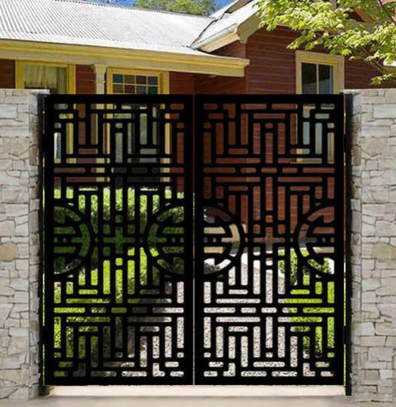 15+ Simple Gate Design for Indian Homes that are practical and pocket ...