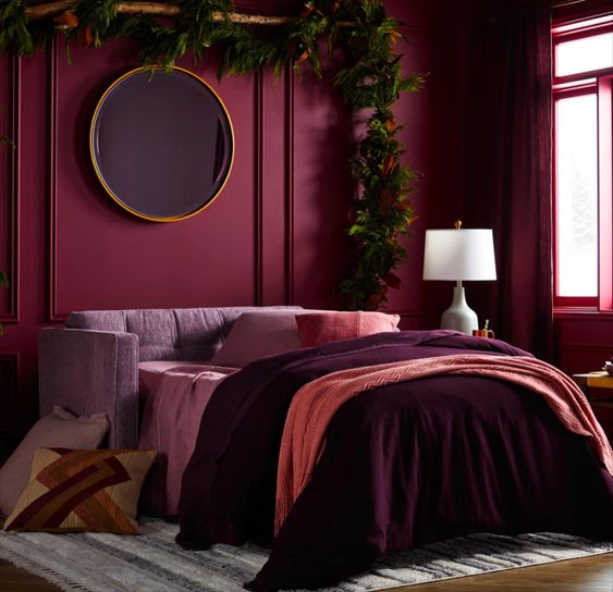 20+ Maroon Colour Combinations For Your Walls, Decor, Furniture