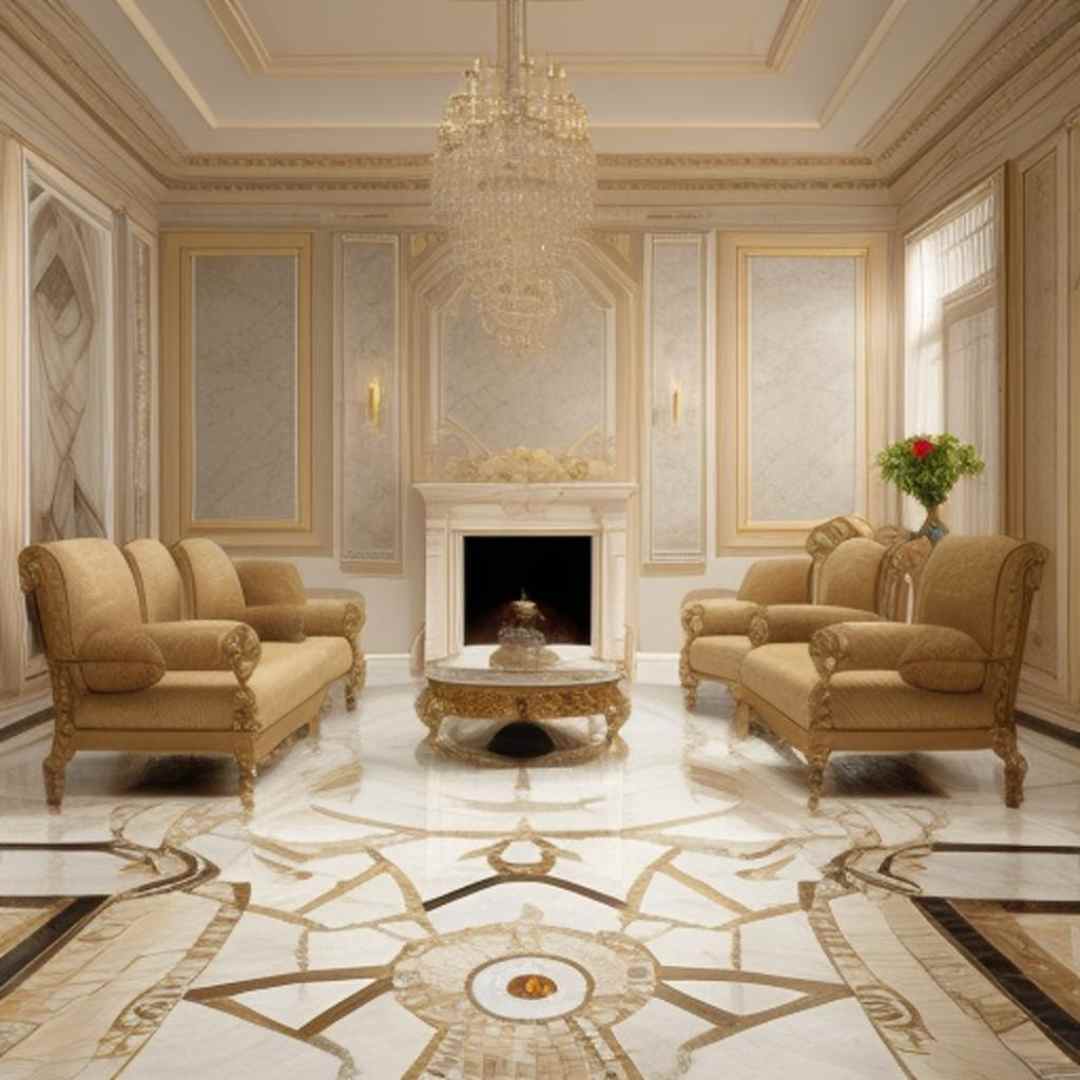 30+ Living Room Italian Marble Flooring Design Ideas For Luxurious Look