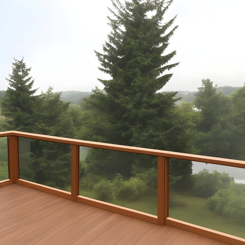 20+ Glass Railing Design Ideas For Your Balcony, Staircase, Roof