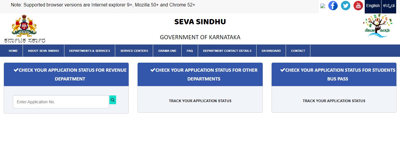 Seva Sindhu Karnataka: How to register & apply for the services online