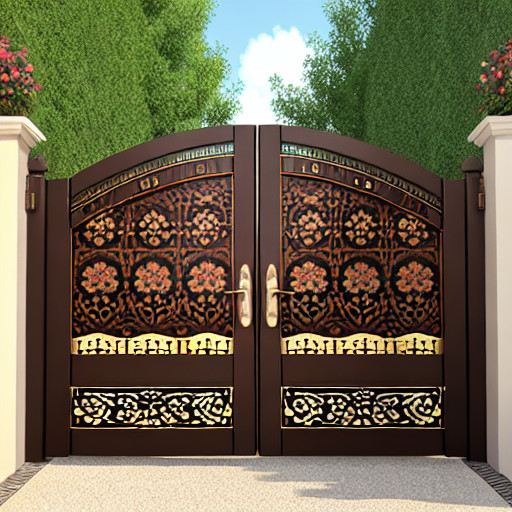 15+ Simple Gate Design for Indian Homes that are practical and pocket ...