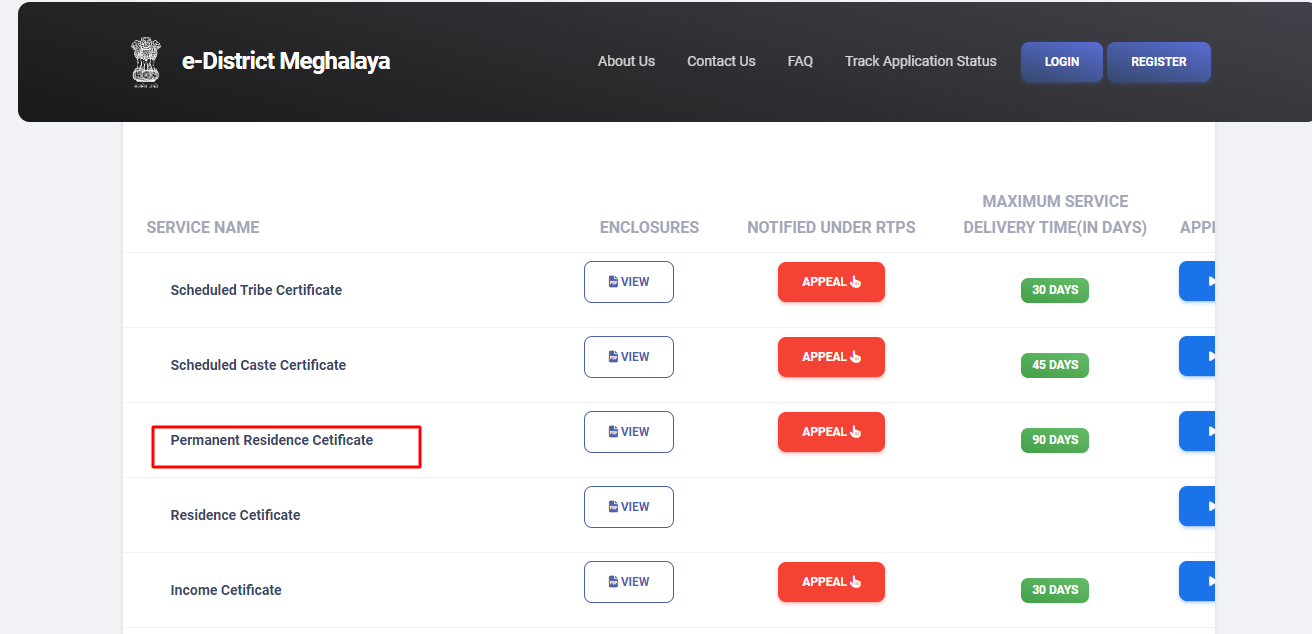 e-District Meghalaya: Login, Services Offered, How to Apply for ...