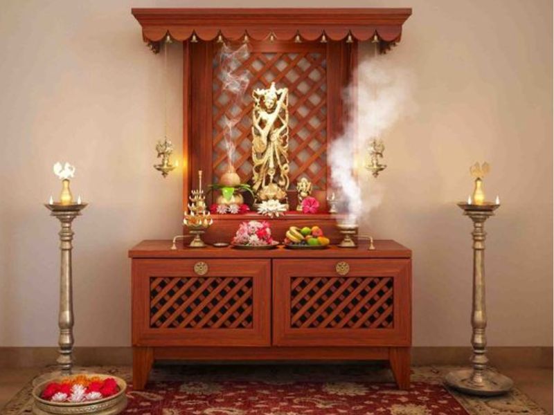 25+ Middle-class Indian Style Pooja Room Designs To Explore in 2024