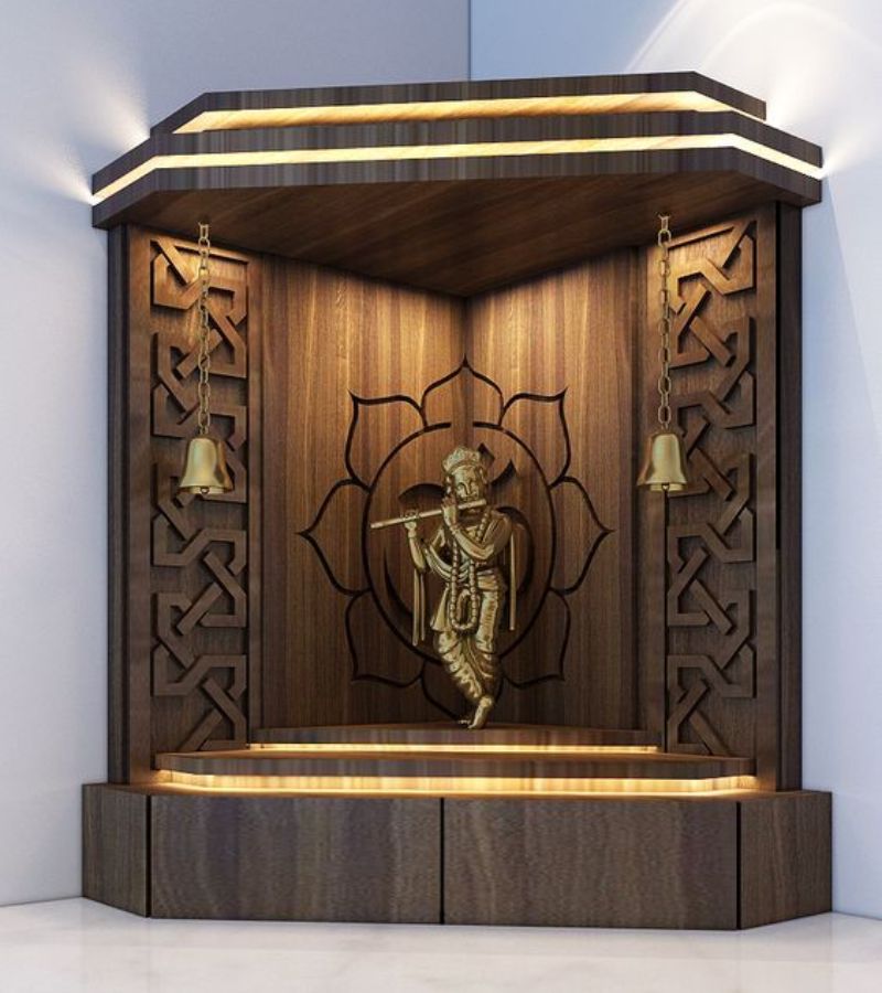 25+ Middle-class Indian Style Pooja Room Designs To Explore in 2024