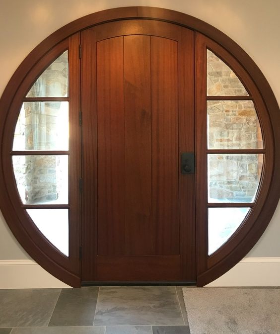 15+ Round Door Designs for Your Home