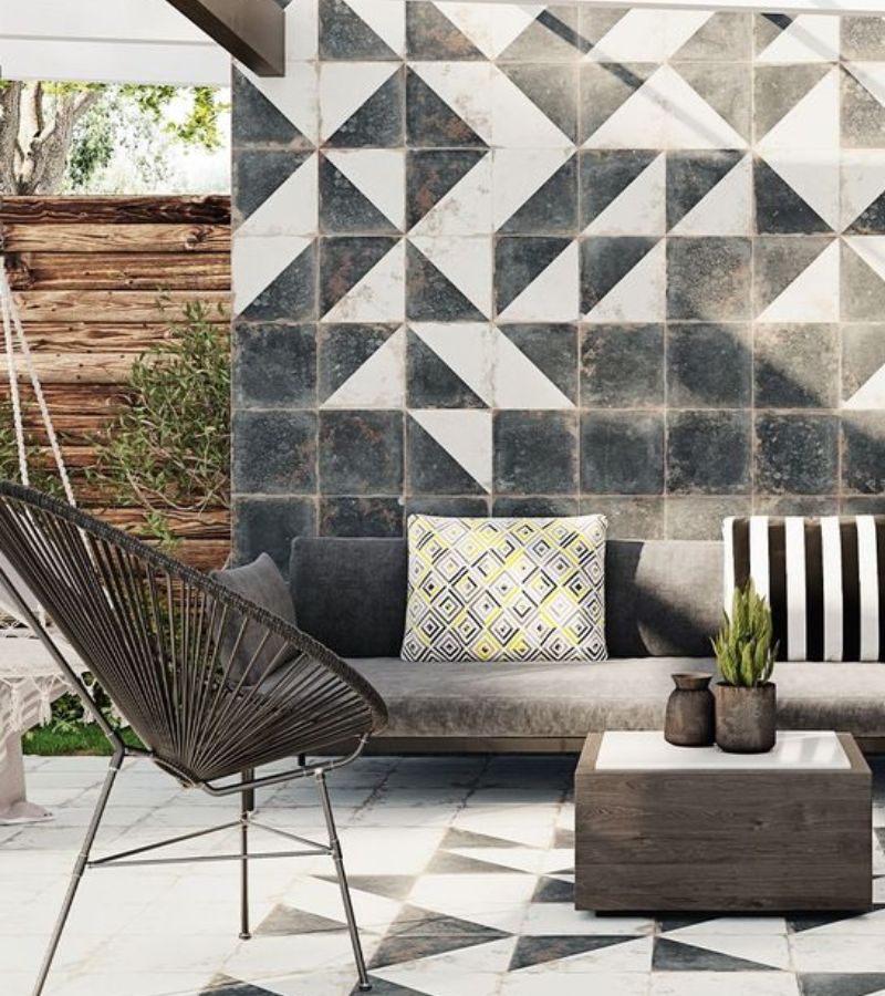 30+ Modern Front Wall Tiles Design: Styles, Types, Colours & More