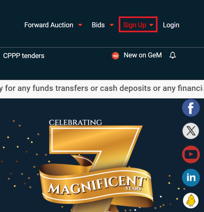 Government e Marketplace (GeM): Login, Registration Process & Updated ...